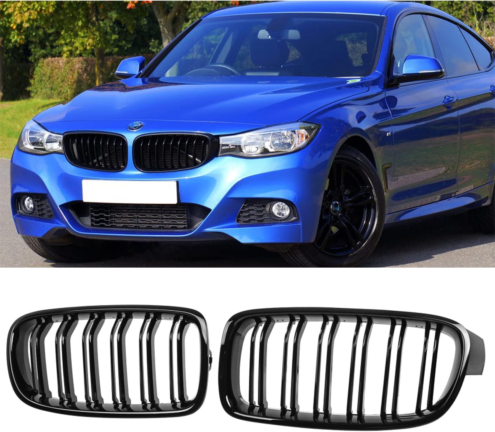 Amazon.com: F30 Grill Grille, Front Kidney Grille Replacement for 2012 ...