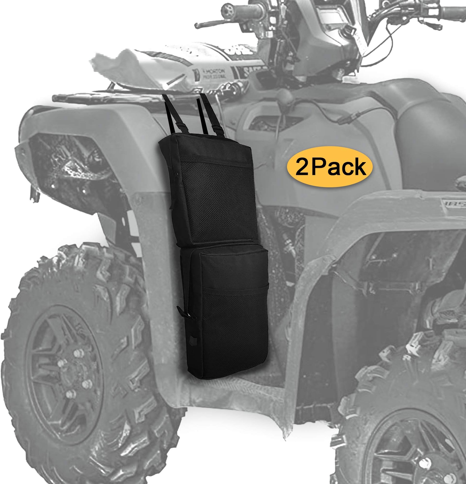 Amazon.com: FCOUIID ATV Fender Bags - Motorcycle Rear Tank Saddle Cargo ...