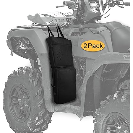 Amazon.com: UNISTRENGH ATV Fender Bags 2-Pack ATV Tank Saddle Bags ...