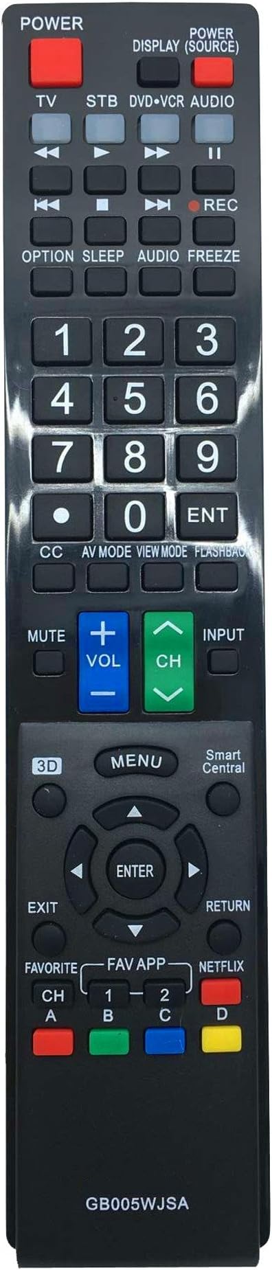 Amazon.com: 845-039-40B0 Replaced Remote fit for SHARP AQUOS TV LC ...