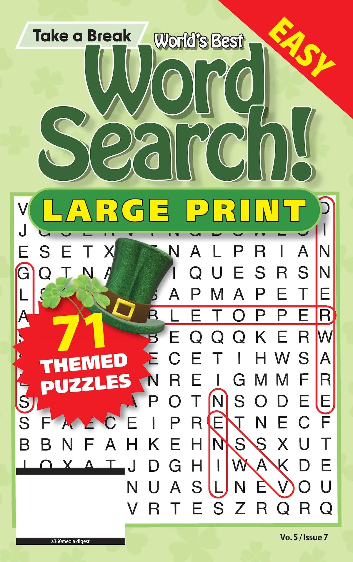 Word Search! - Large Print Vol. 5 Issue 7: 71 Themed Puzzles, Easy ...
