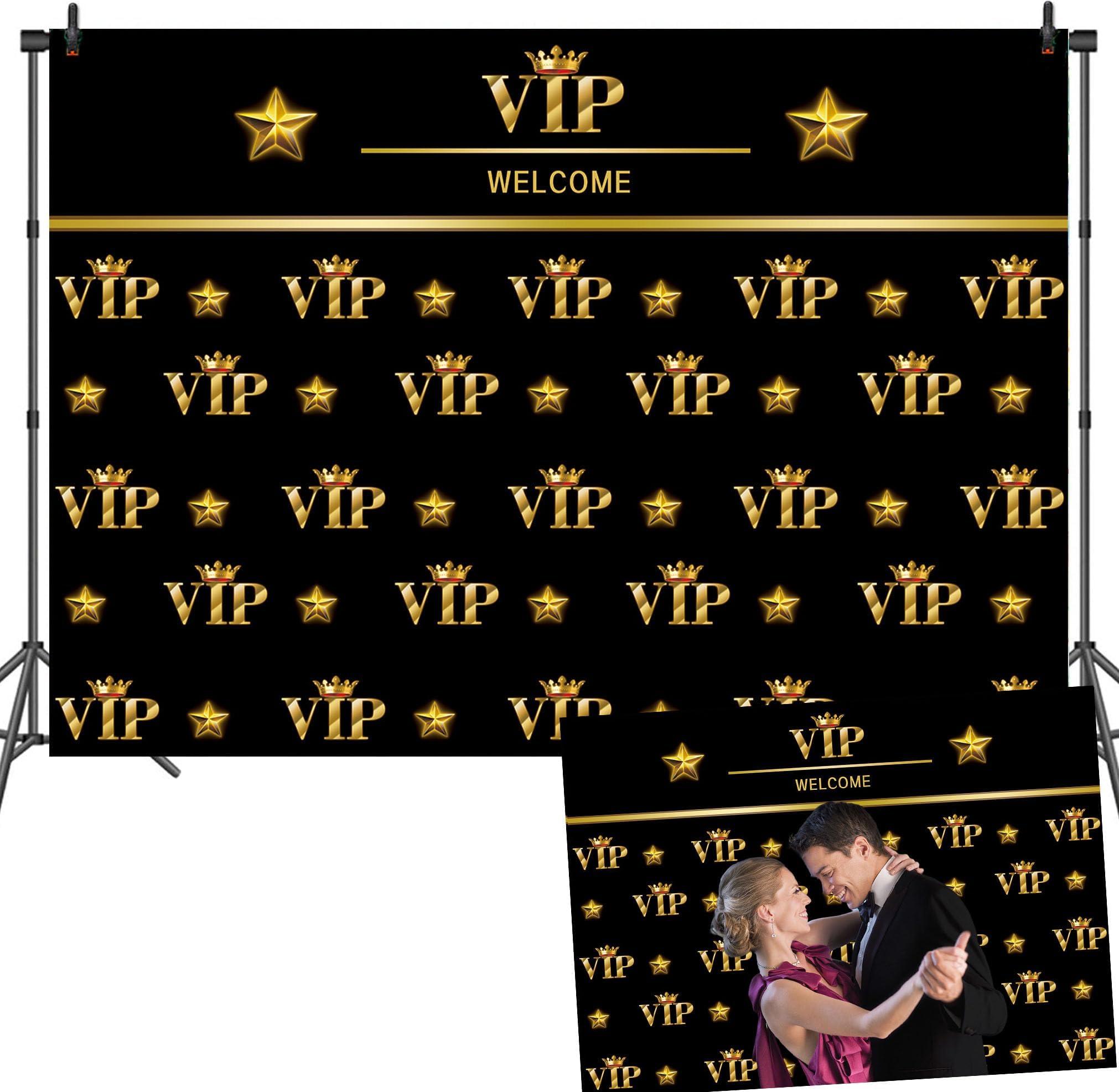 Amazon.com : 8x6ft VIP Backdrop Hollywood Photography Background Movie ...