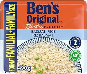 BEN'S ORIGINAL Family Size Basmati Rice - Ready in 2 Minutes