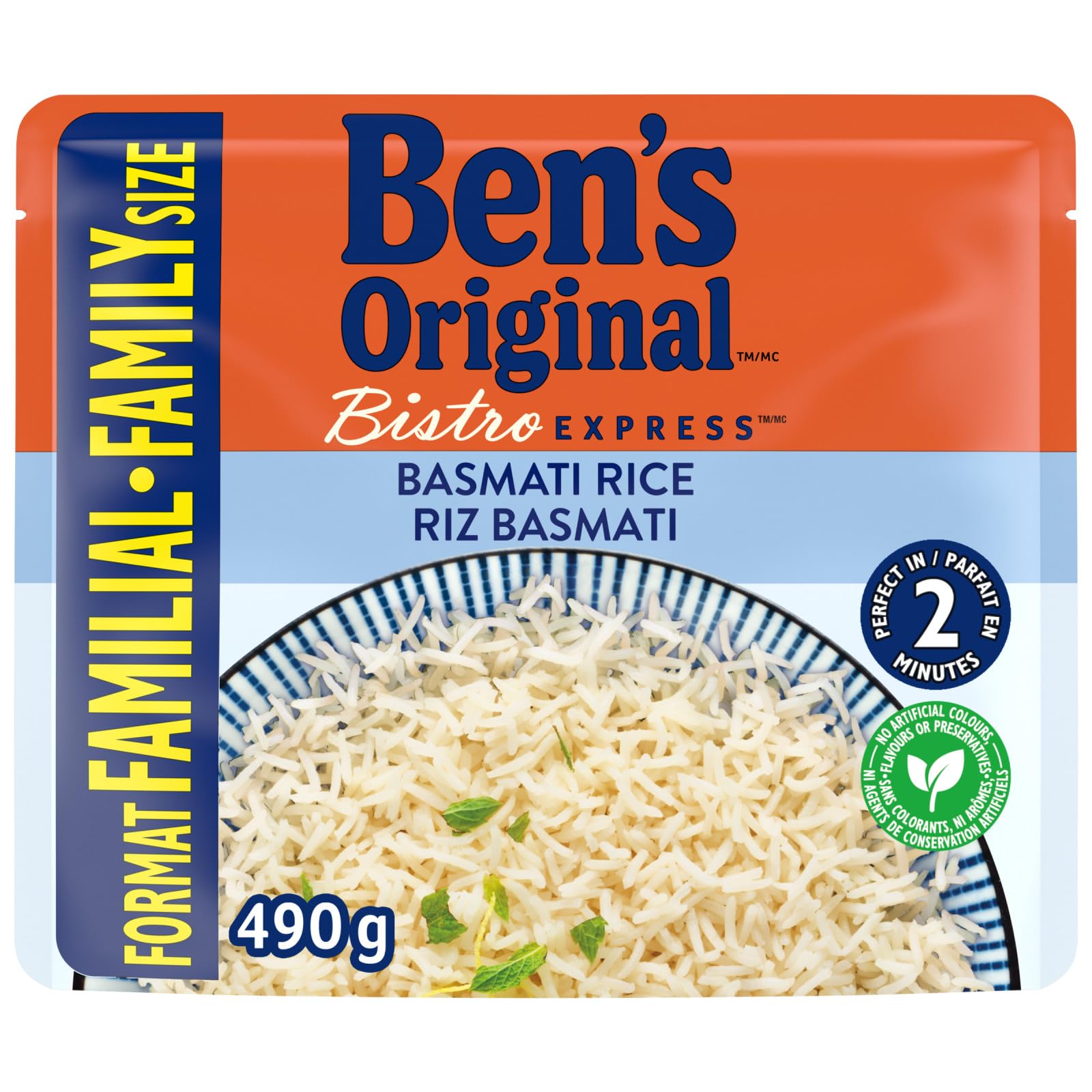 BEN'S ORIGINAL BISTRO EXPRESS Basmati Rice, Long Grain Rice Side Dish ...