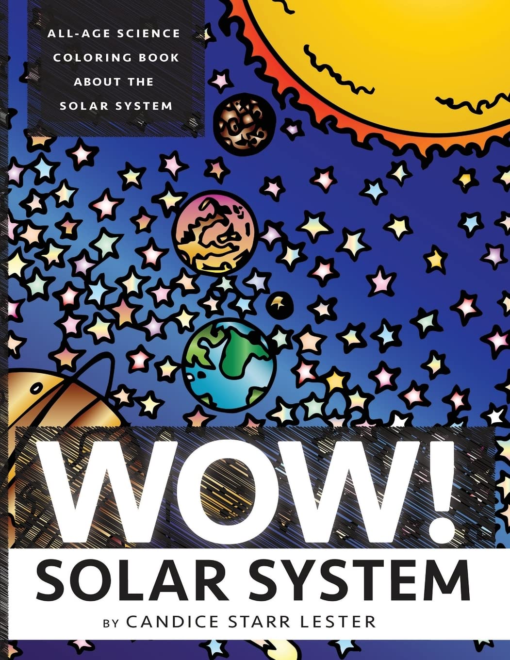 Wow! Coloring Series: SOLAR SYSTEM: Fun & Educational Coloring Books ...