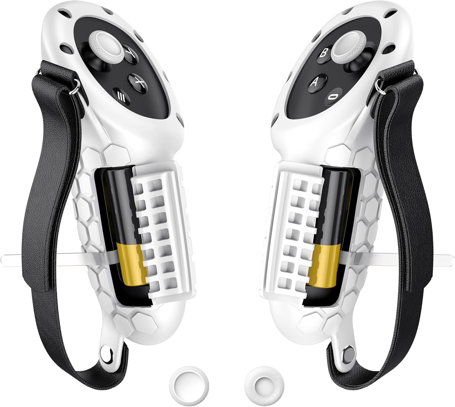 Amazon.com: Peedftky Controller Grips Cover Compatible with Quest 3 ...