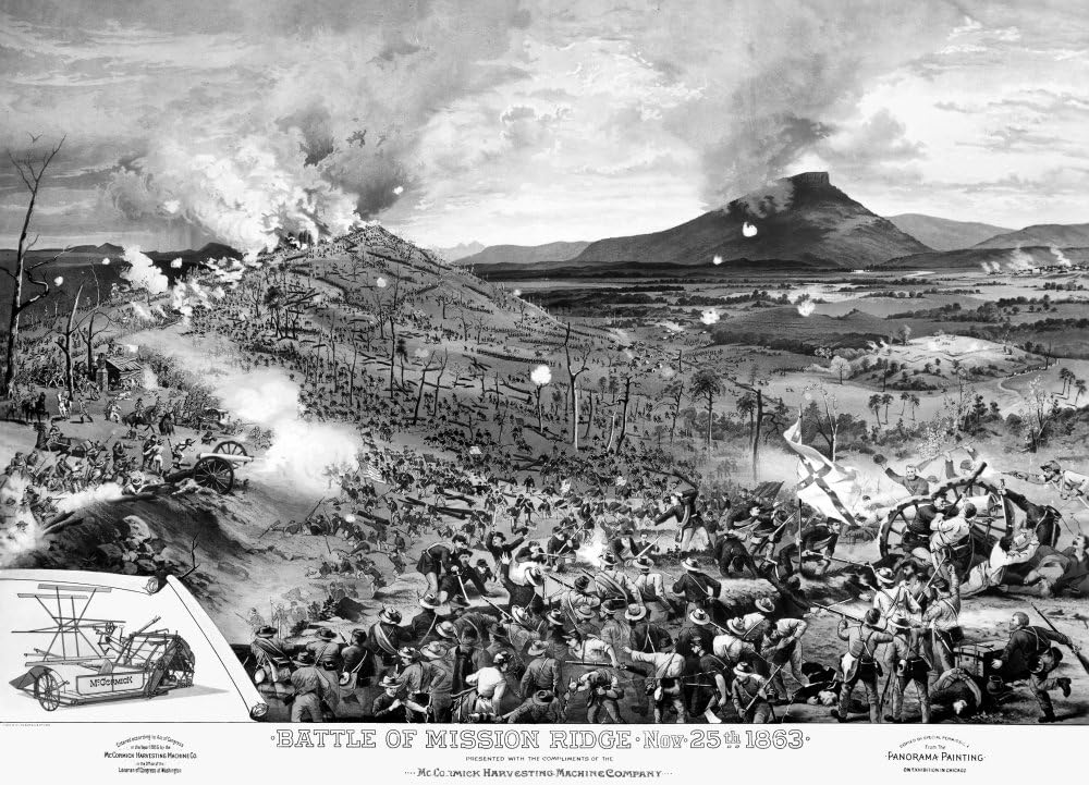 Missionary Ridge 1863 Nthe Battle of Missionary Ridge During The ...
