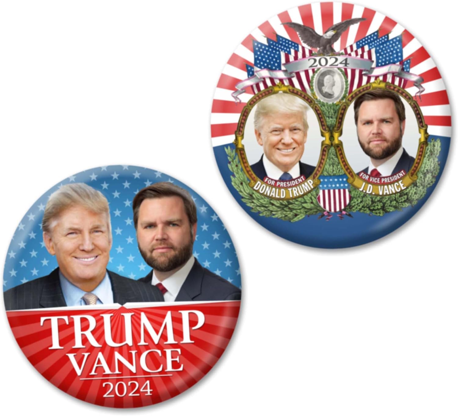 Amazon.com: Trump Vance 2024 - Donald Trump and JD Vance Campaign ...