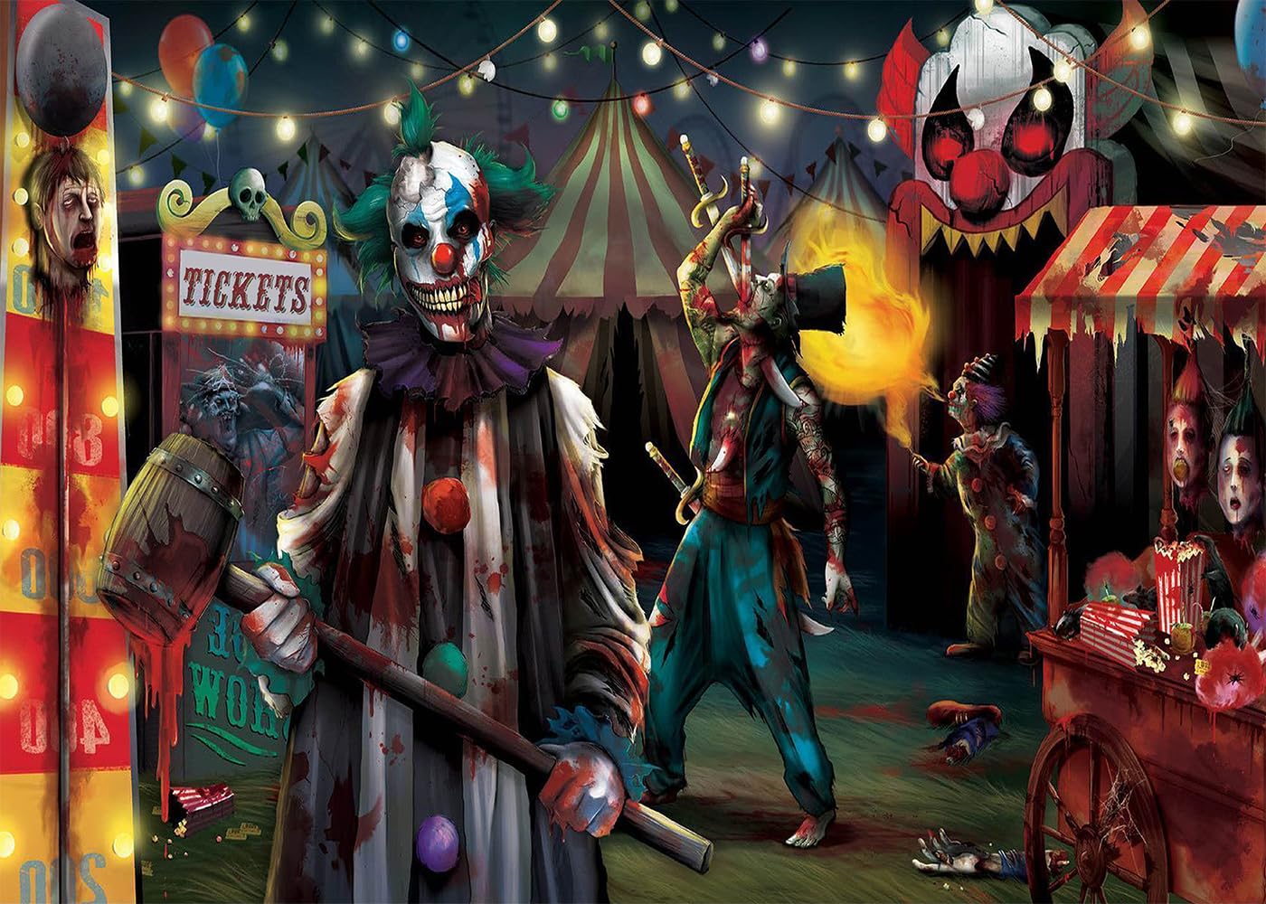 Creepy Carnival Clown