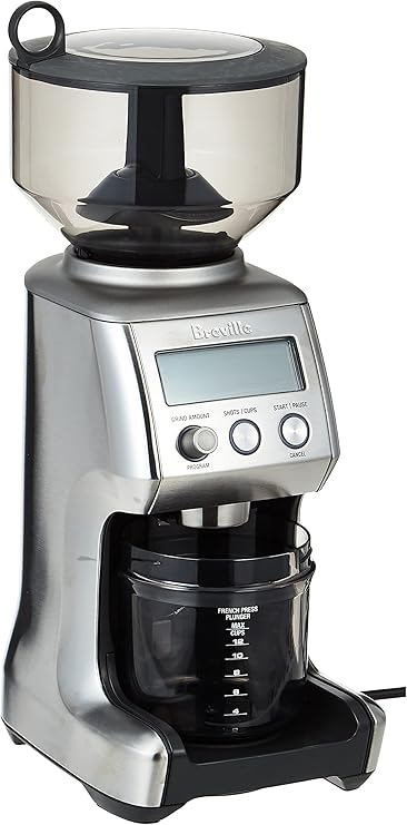 Breville BCG820BSS The Smart Grinder Pro Coffee Grinder, Brushed ...