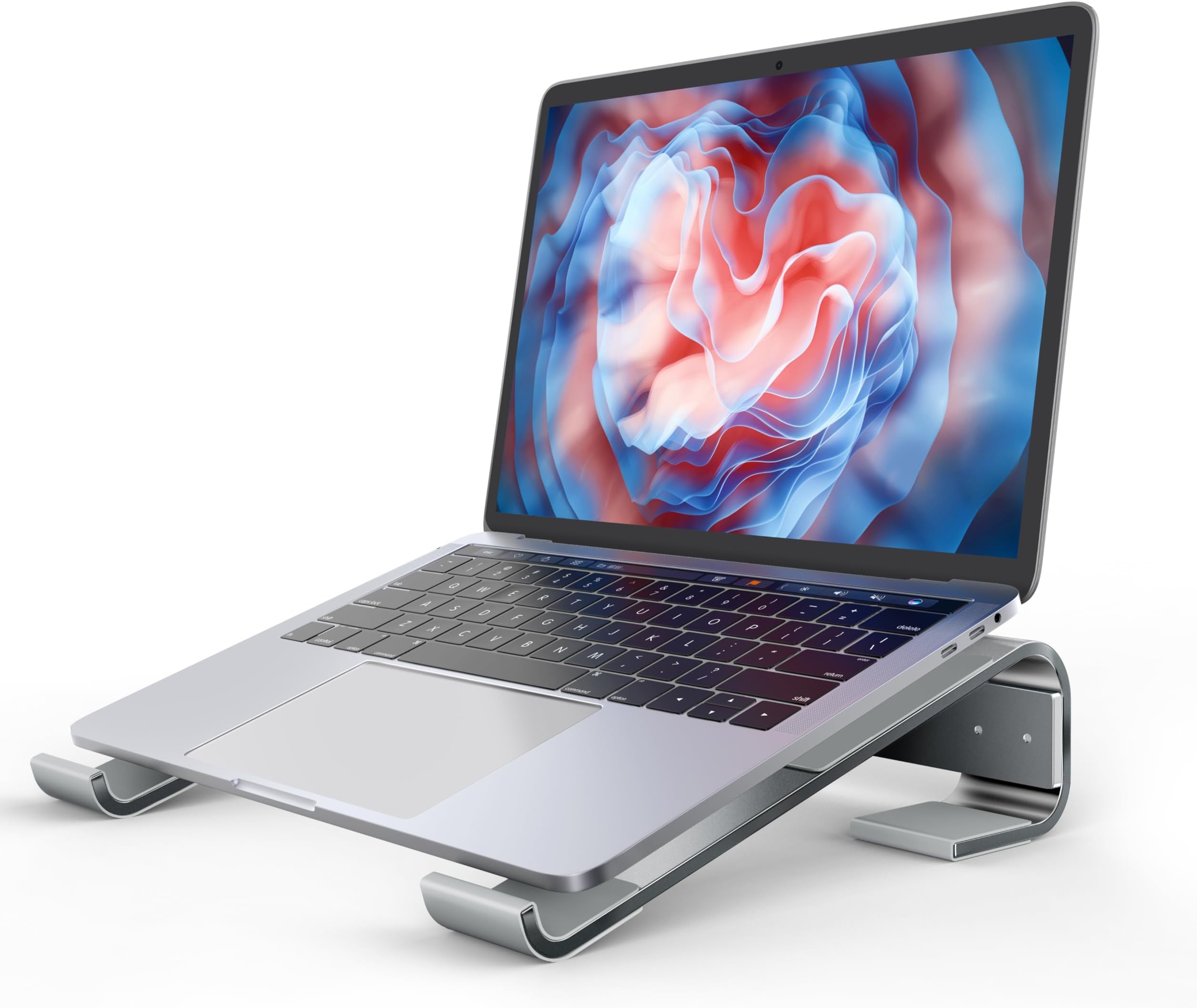 Amazon.com: Soqool Laptop Stand for Desk - Ergonomic Aluminum Stable ...