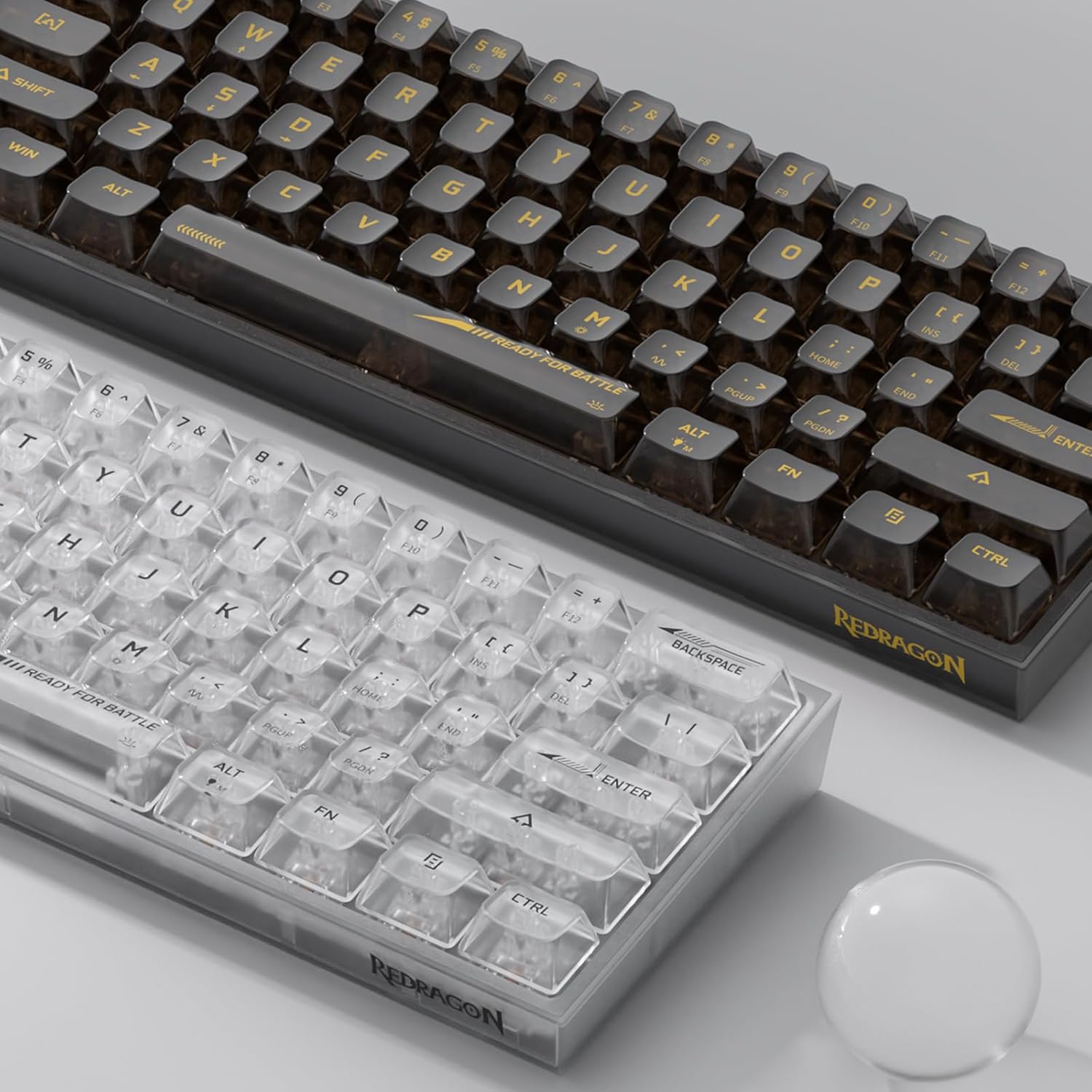 Redragon K617 Fizz 60% RGB Gaming Keyboard with Linear Red Switch in ...