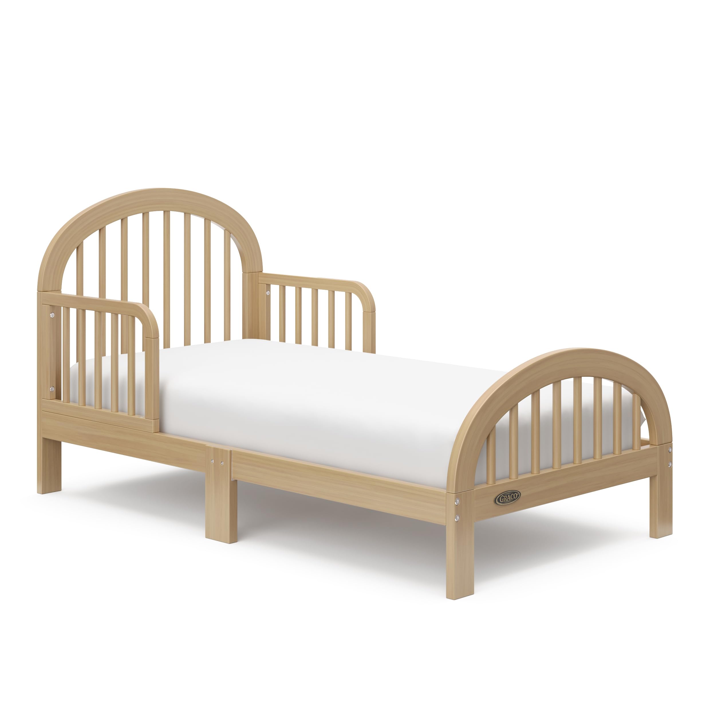 Amazon.com : Graco Olivia Toddler Bed (Driftwood) - GREENGUARD Gold ...