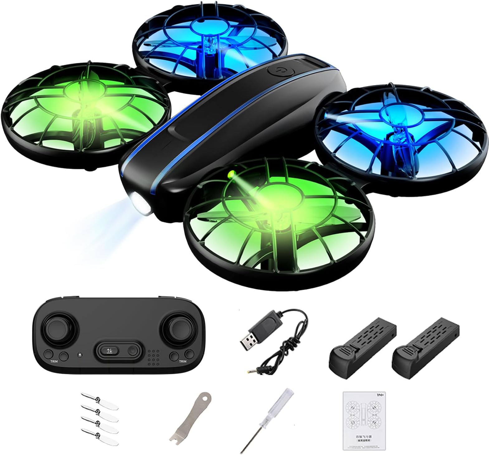 Amazon.com: RC Drone for Kids and Beginner, Small RC Quadcopter with ...