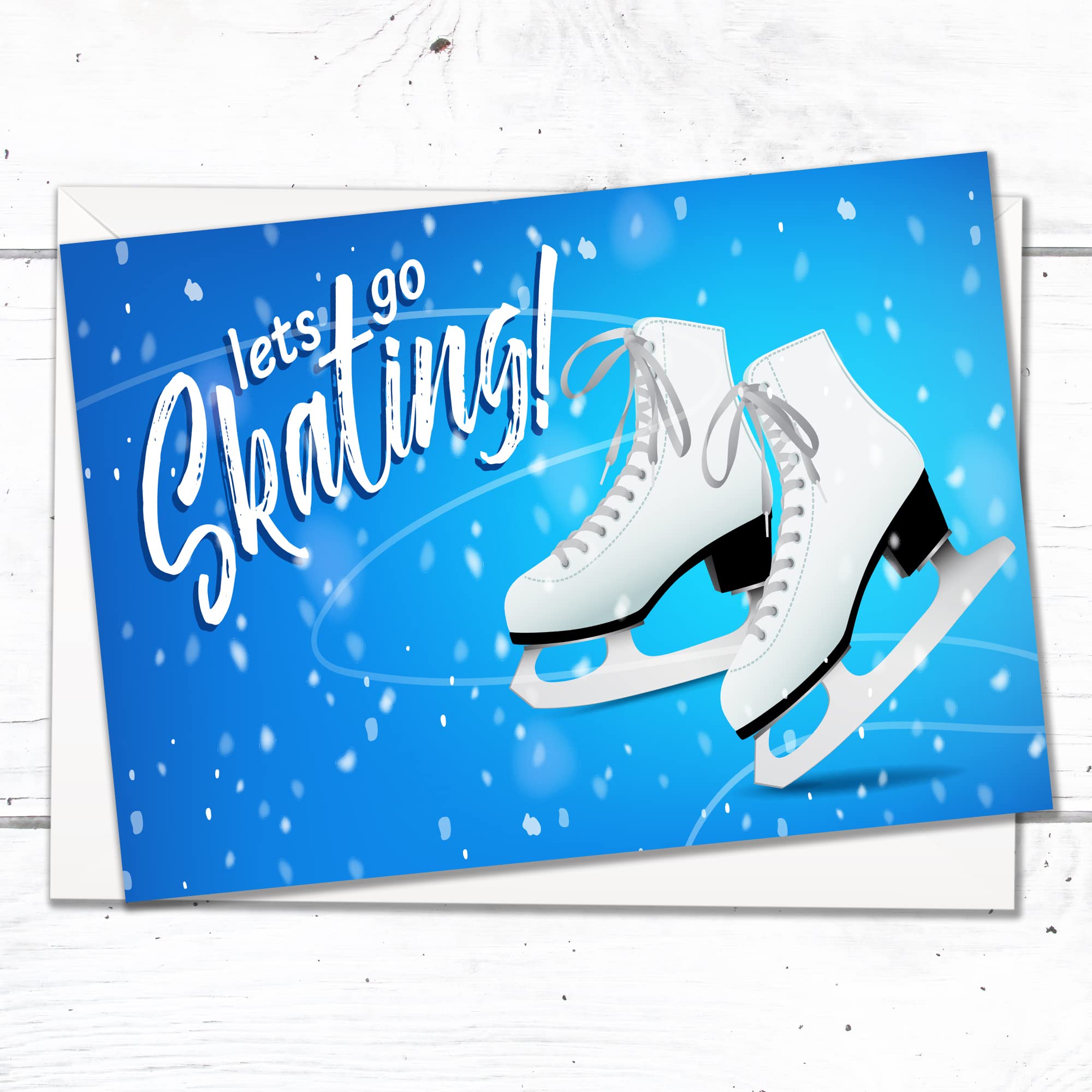 Ice Skating Birthday Party Invitation Free Template Amazon.com
