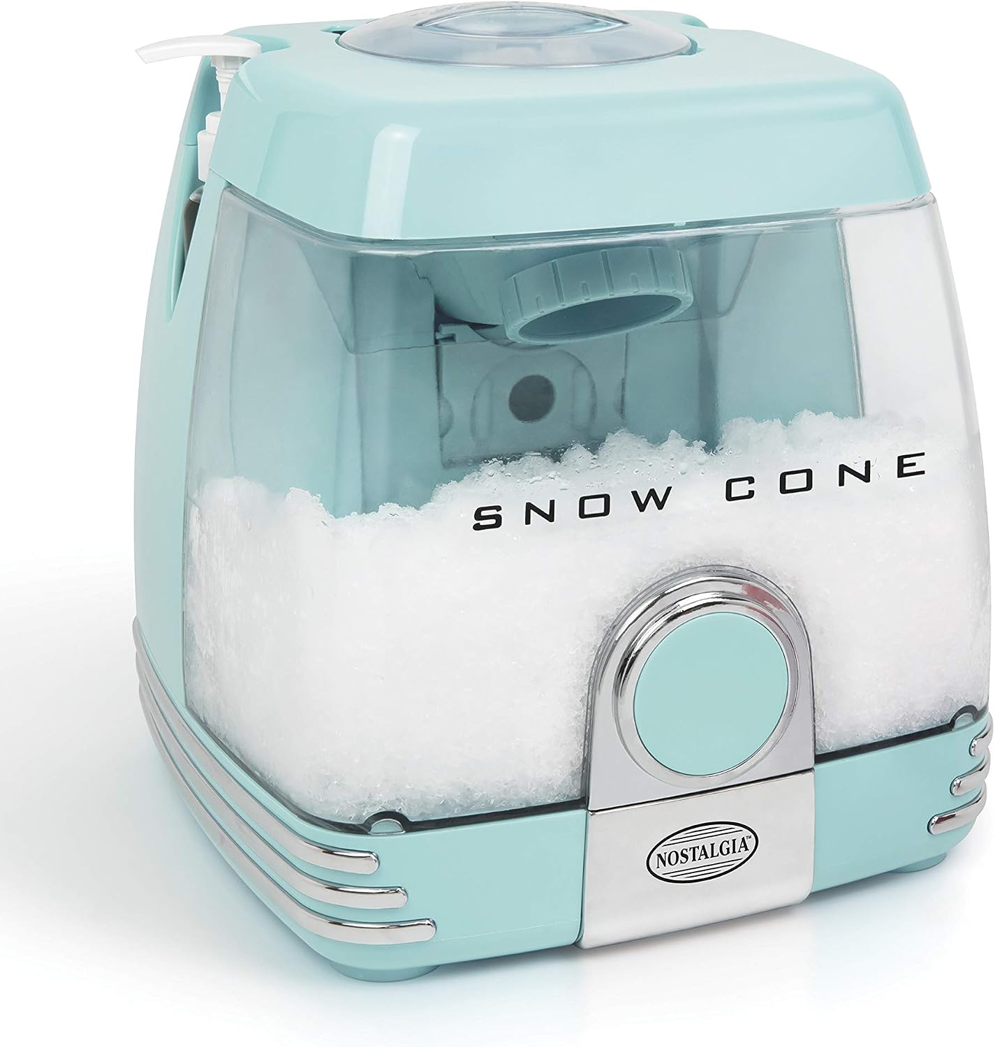Amazon.com: Nostalgia SC7AQ Snow Cone Party Station, Aqua: Home & Kitchen