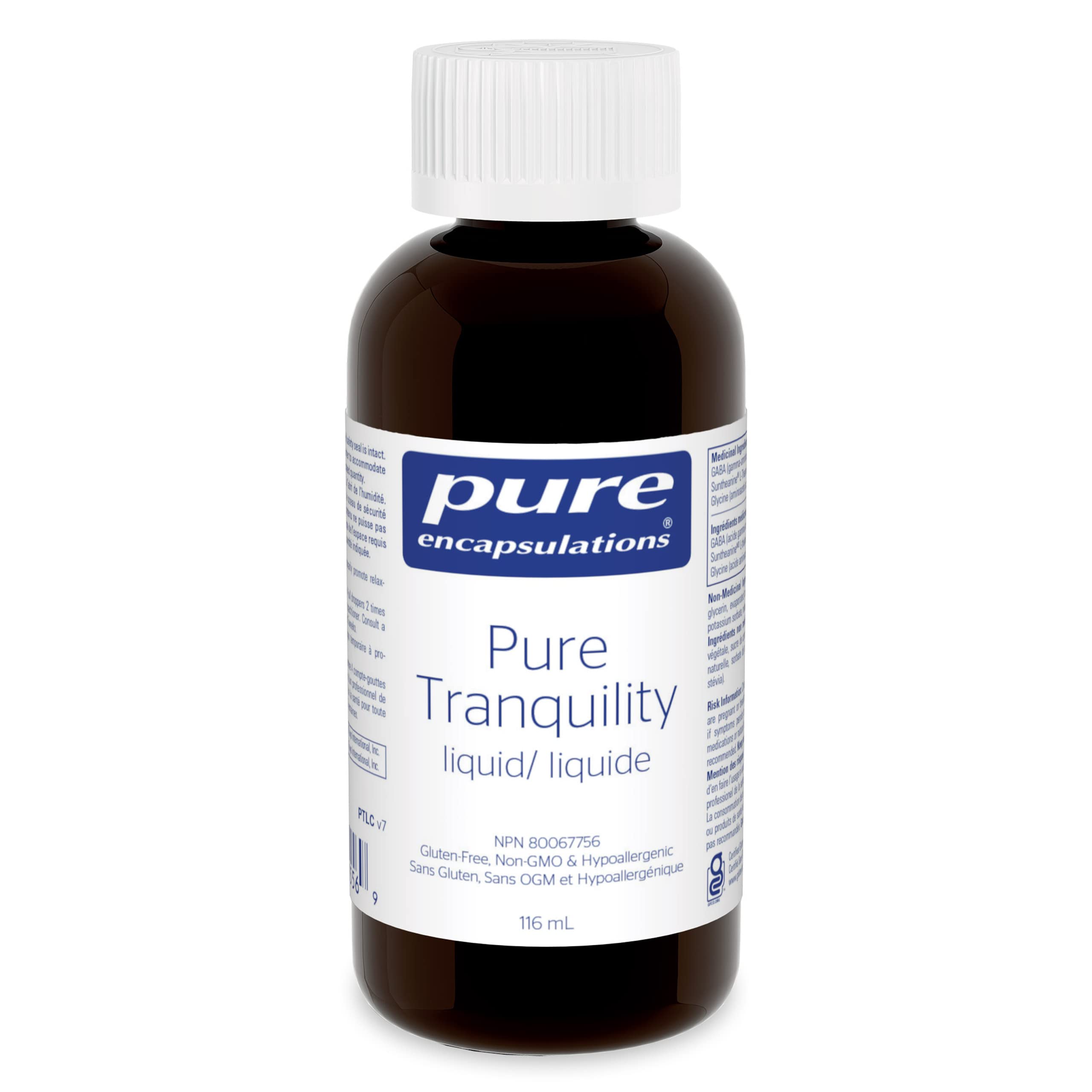 Pure Encapsulations - Pure Tranquility Liquid - Hypoallergenic ...