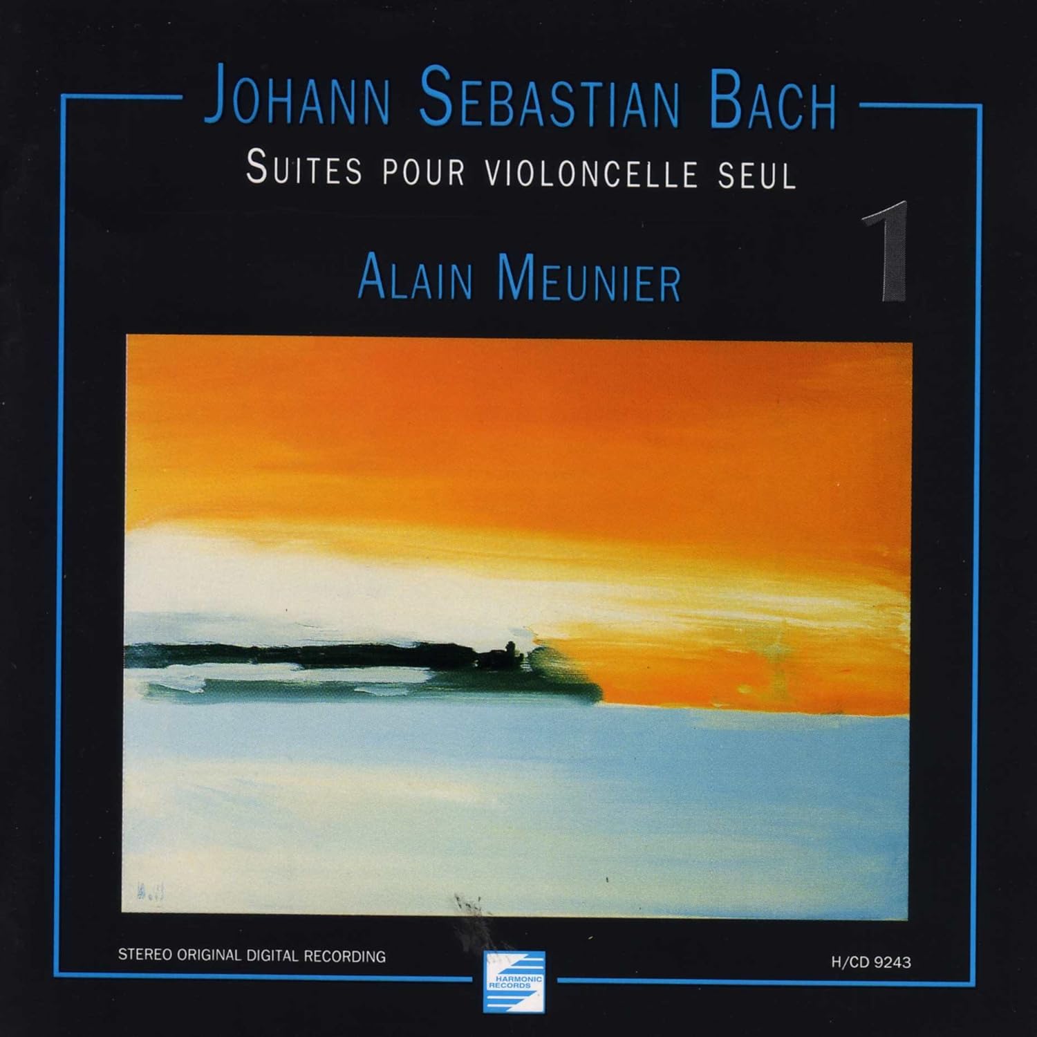 JS Bach, Alain Meunier, Alain Meunier - Cello Suites Vol. 1 (Meunier ...