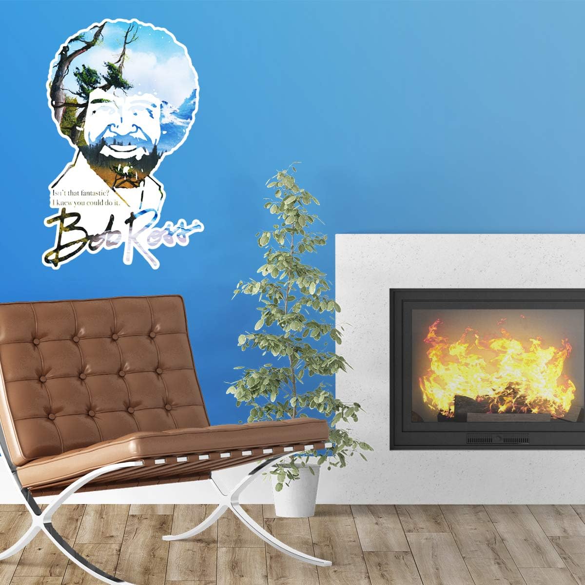 Amazon.com: Trends International Bob Ross-Signature RoomScapes-22 x 34 ...