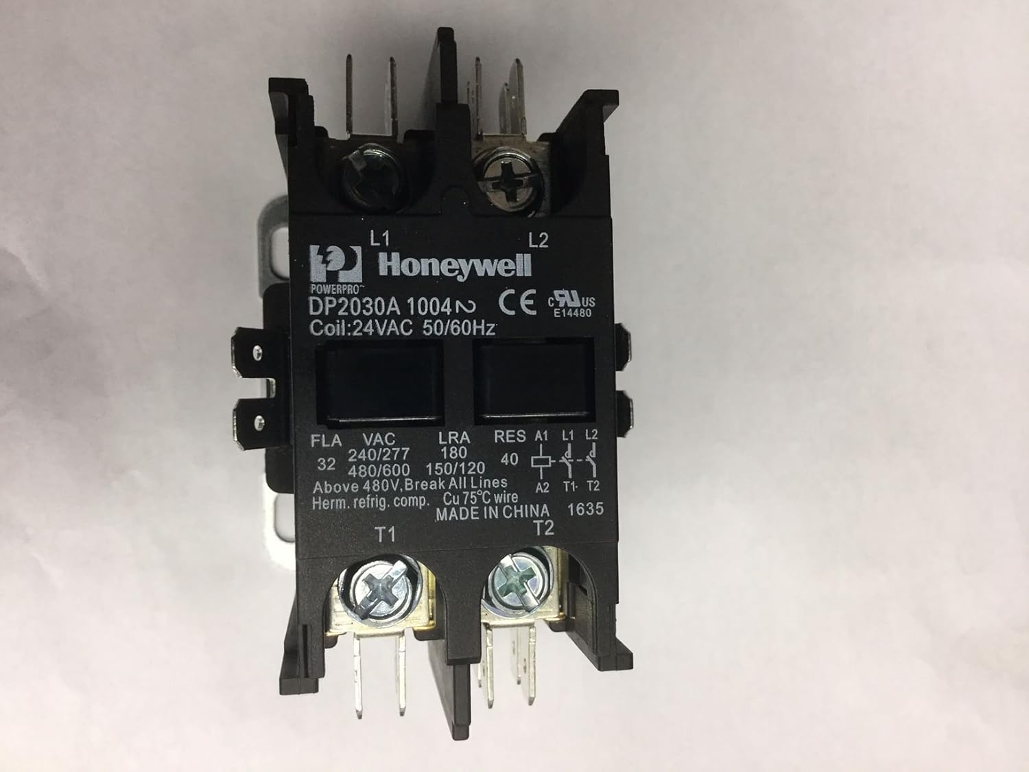 Amazon.com: Honeywell DP2030A1004 2 Pole Contactor - 24V 30A ...