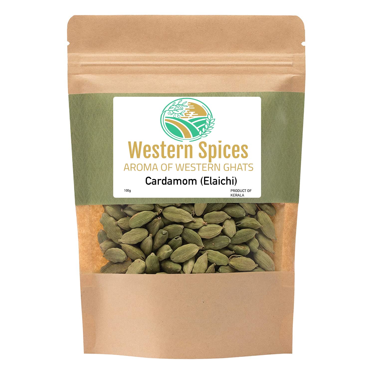 Amazon.com : KERALA Western Spices Whole Green Cardamom 250g | Idukki ...