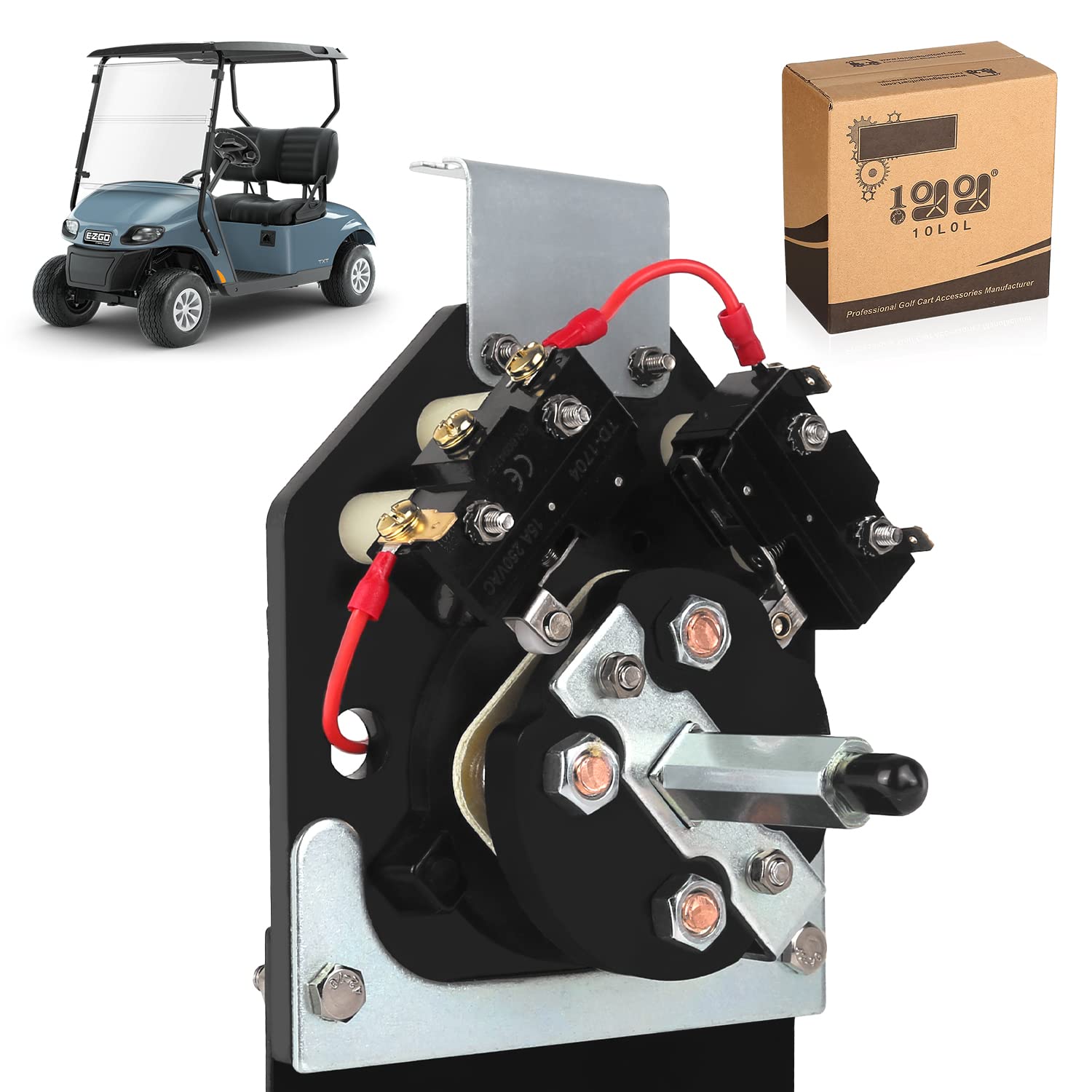 10L0L EZGO TXT Forward Reverse Switch Assembly for Electric Golf Cart ...