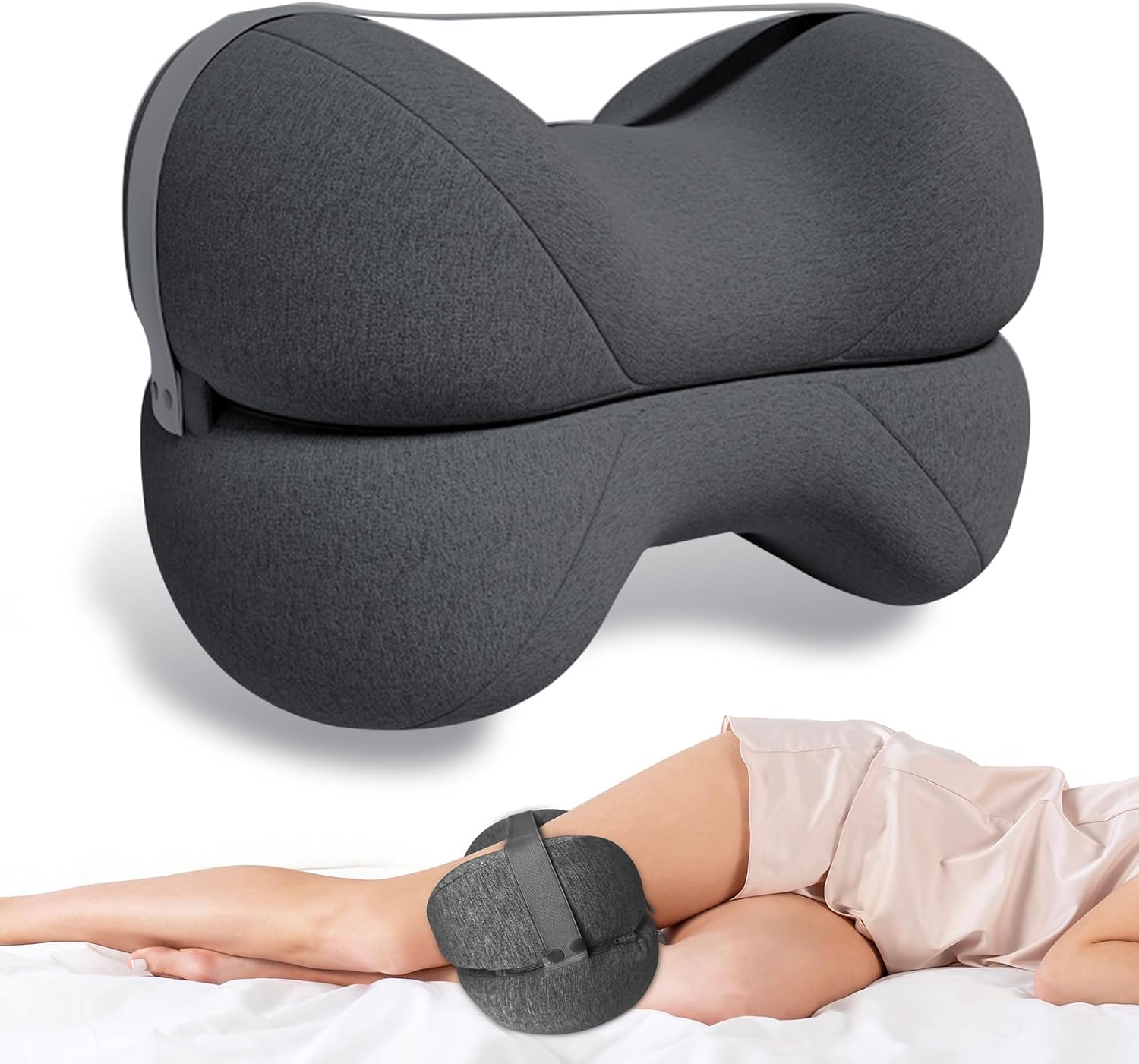 Amazon.com: Knee Pillow for Side Sleepers, Side Sleeper Pillow Between ...