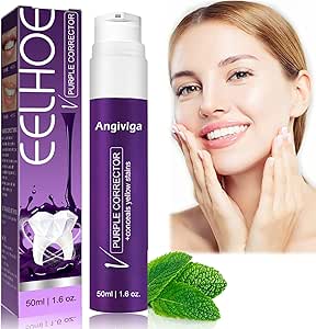 Purple Corrector Toothpaste, Teeth Whitening Toothpaste, Teeth Colour ...