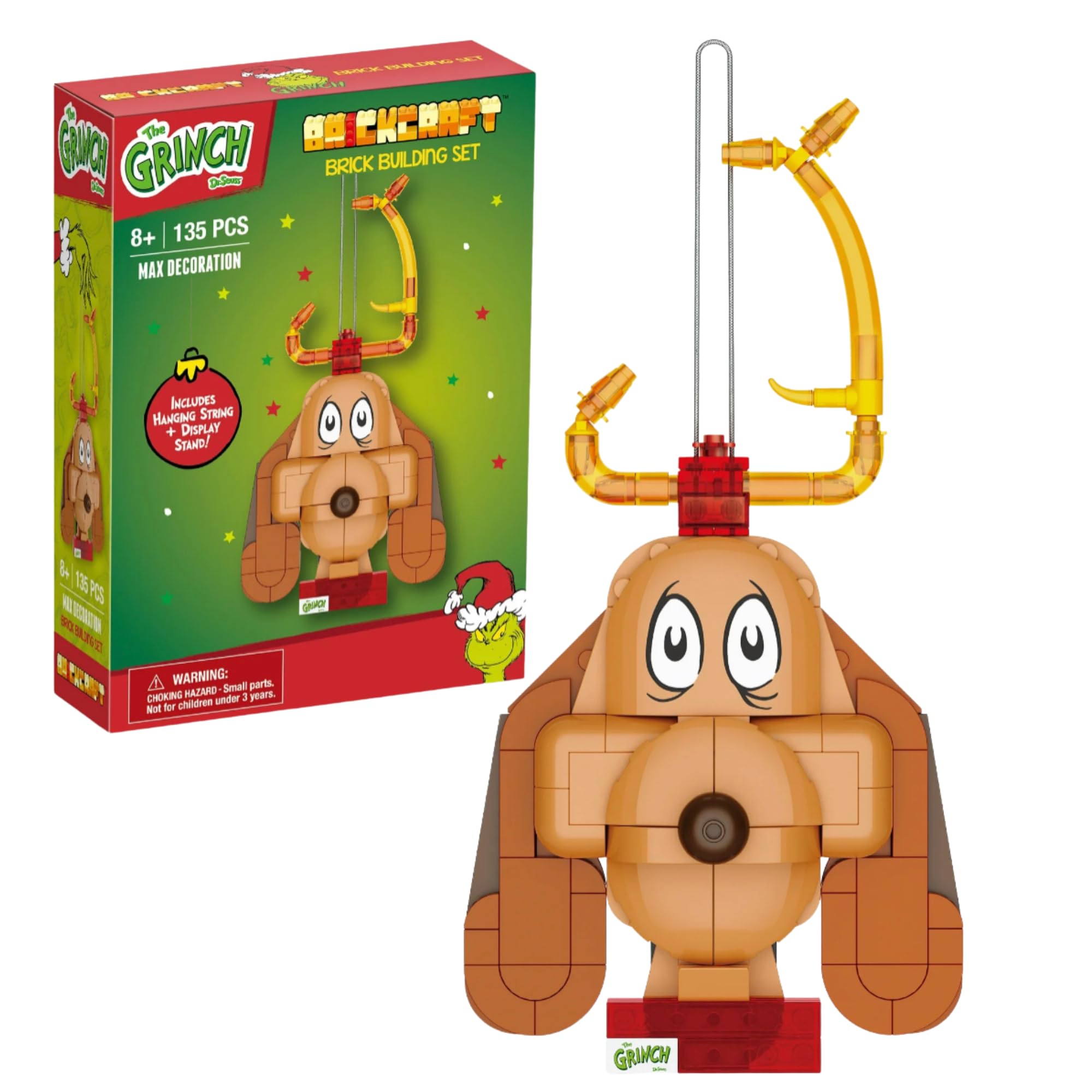 Amazon.com: Brickcraft Brick Building Set for The Grinch (Max ...