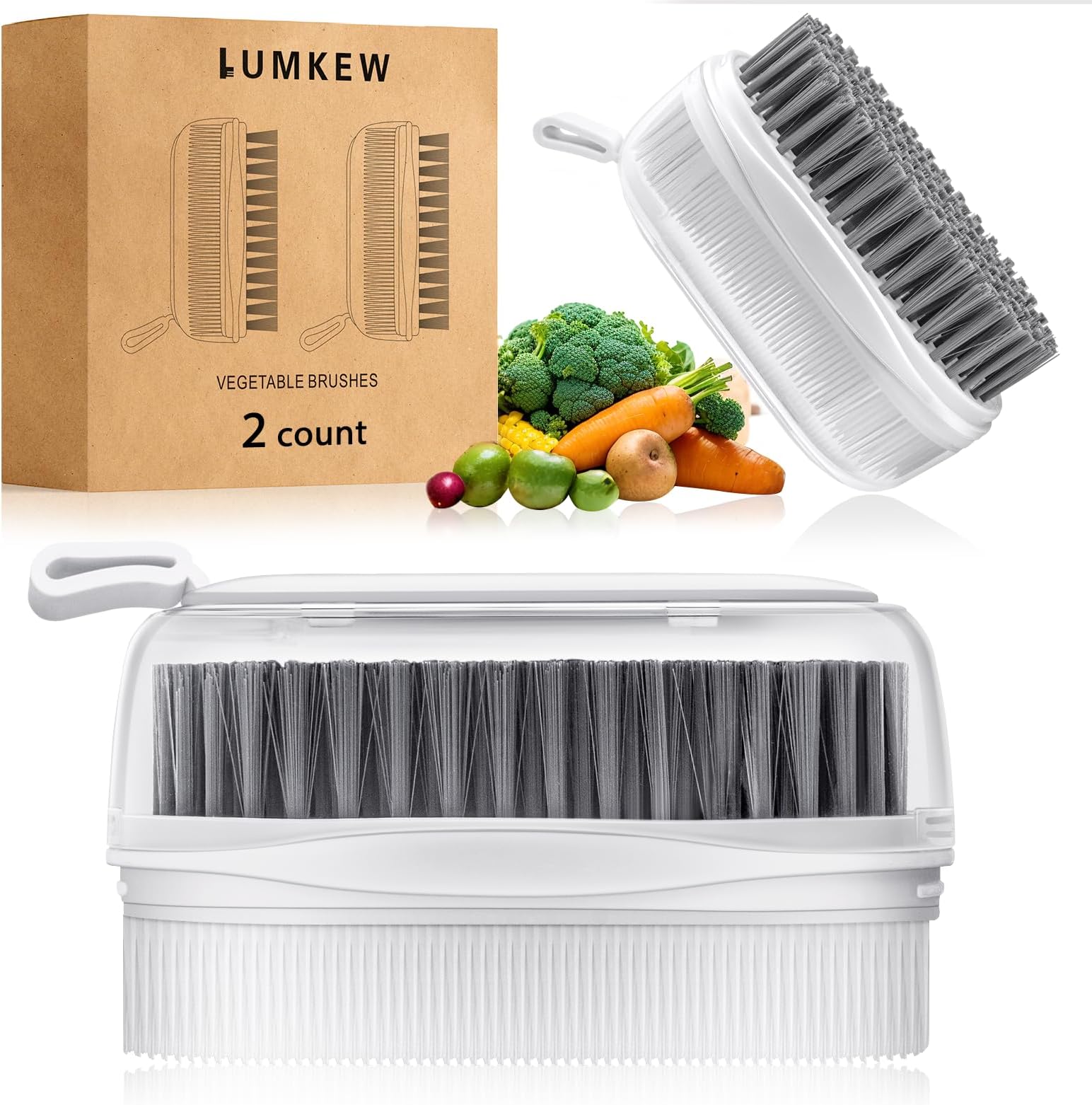 Amazon.com: LIBMAN CO Libman Kitchen & Vegetable Brush, Pack of 1 ...