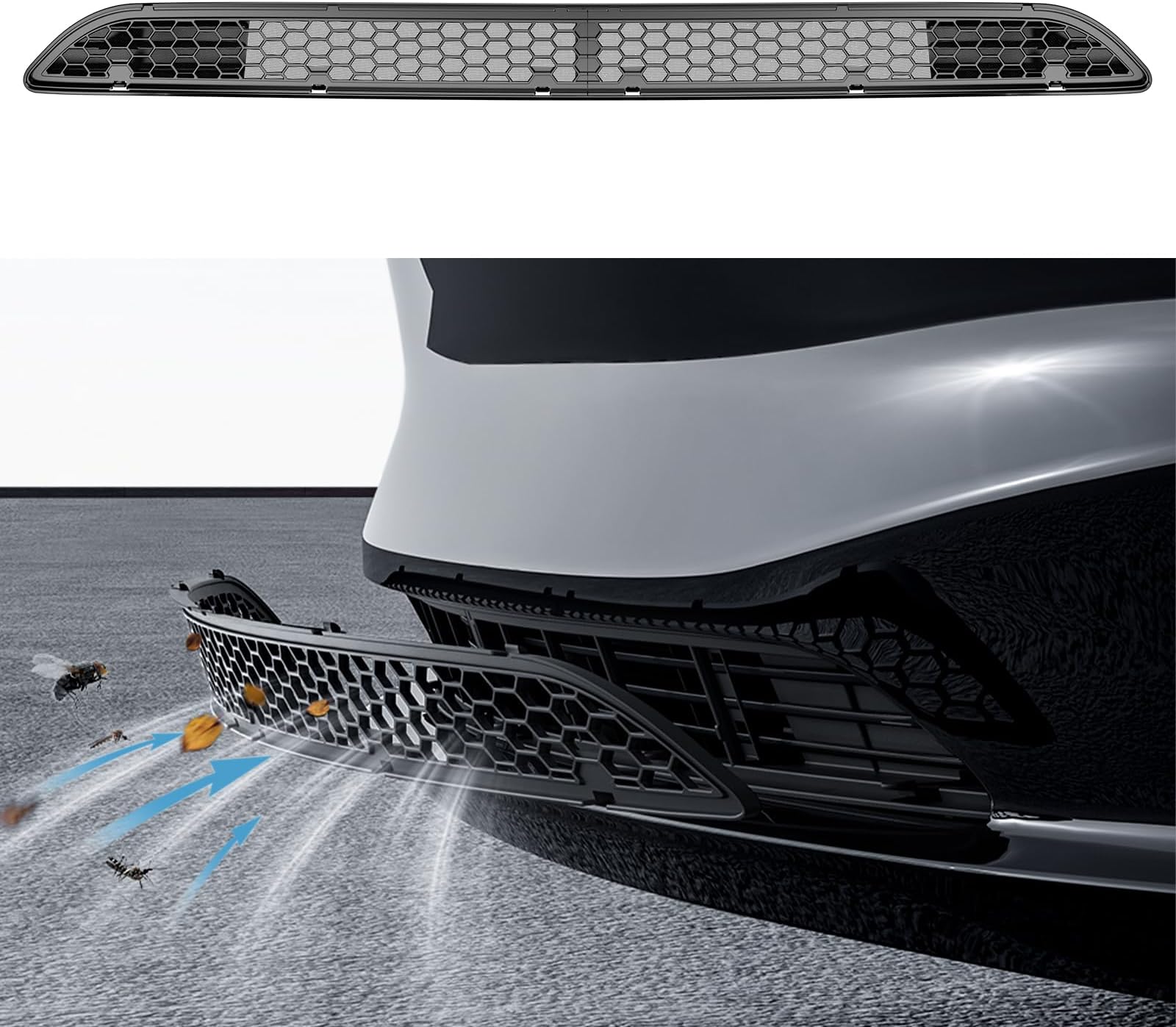 Amazon.com: KUNIST Grille Mesh Inserts for New Tesla Model 3 Highland ...