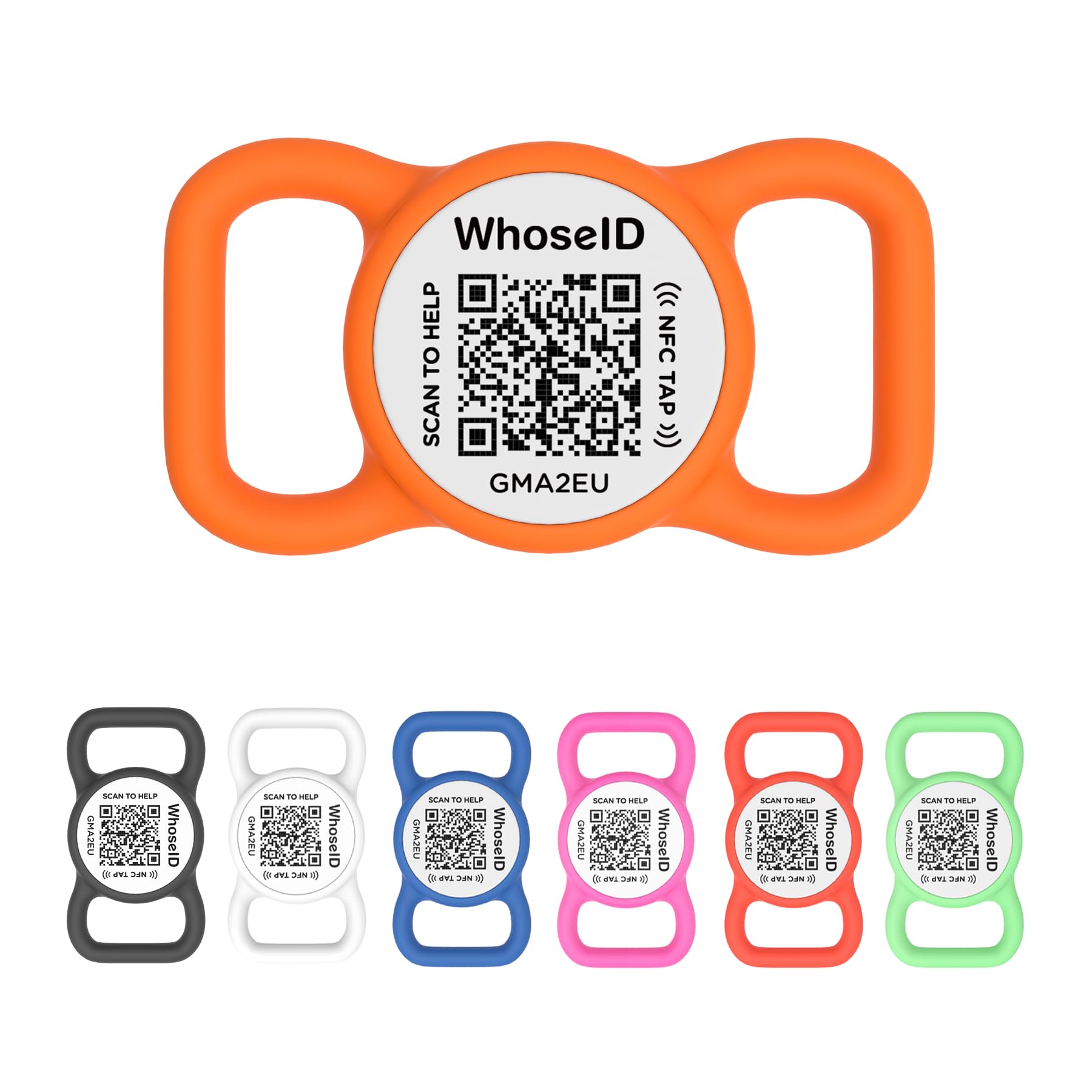 Amazon.com: WhoseID QR Code Dog Tag with NFC, Personalized Pet ID Tag ...