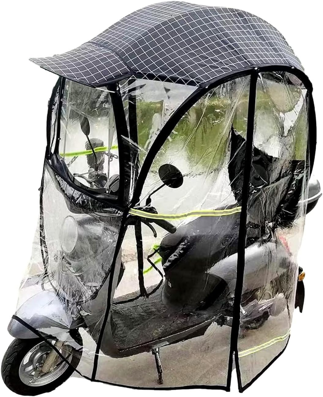 Motorcycle Sun Visor Shadow Tent Umbrella Windshield Canopy - Sun ...