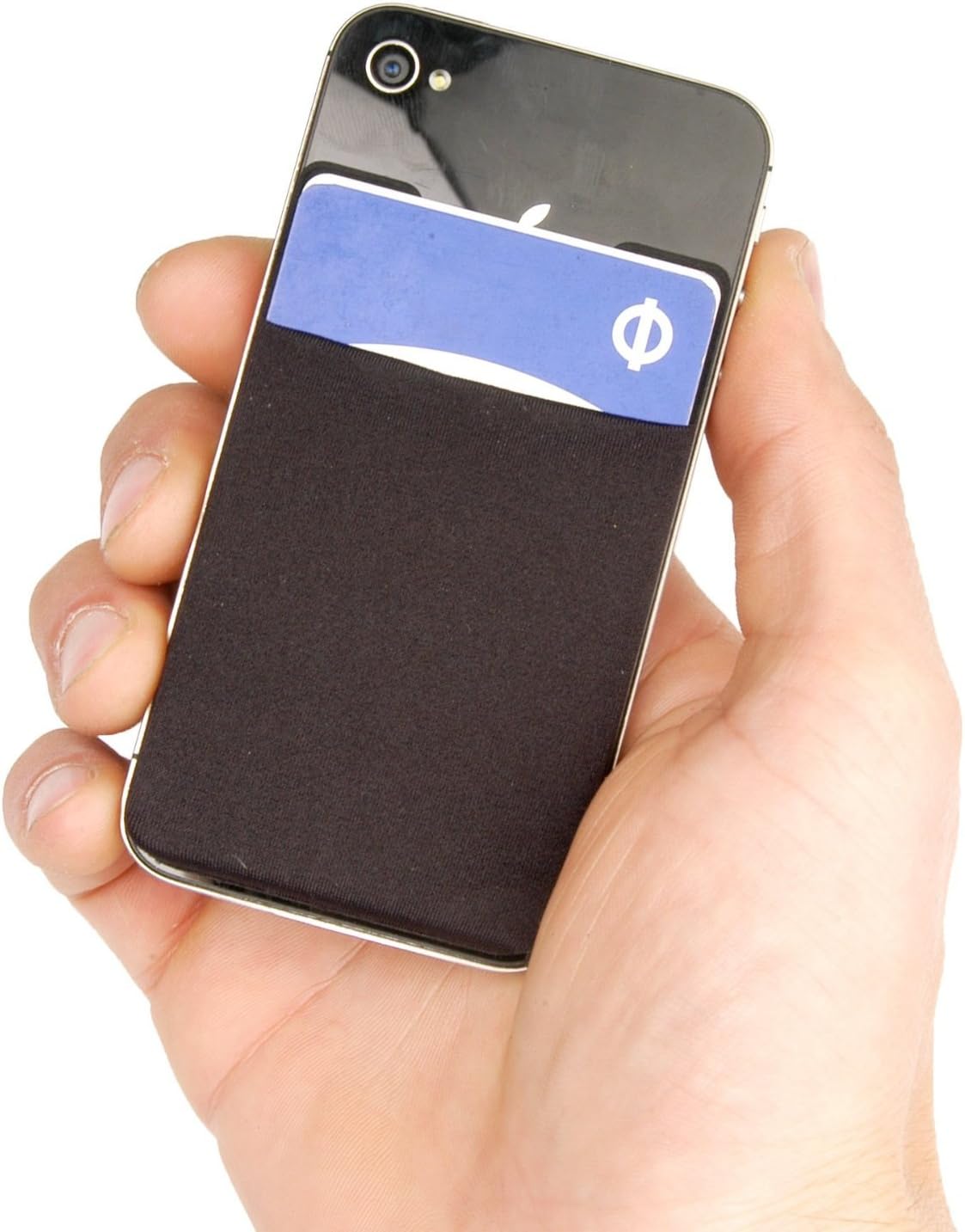 Smart Wallet - High Tensile Expandable Pouch which Sticks to Phones ...