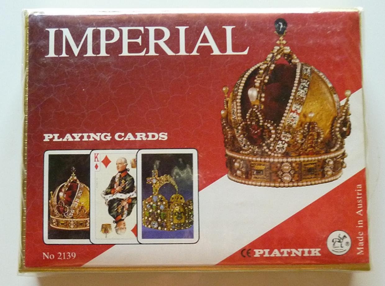 Amazon.com: Piatnik Playing Cards - No. 2139 - "Imperial" : Toys & Games
