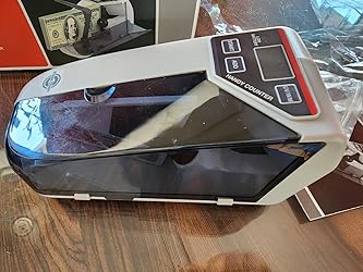 BRONTIX Portable LED Display Mini Best Money Counting Machine for Home ...