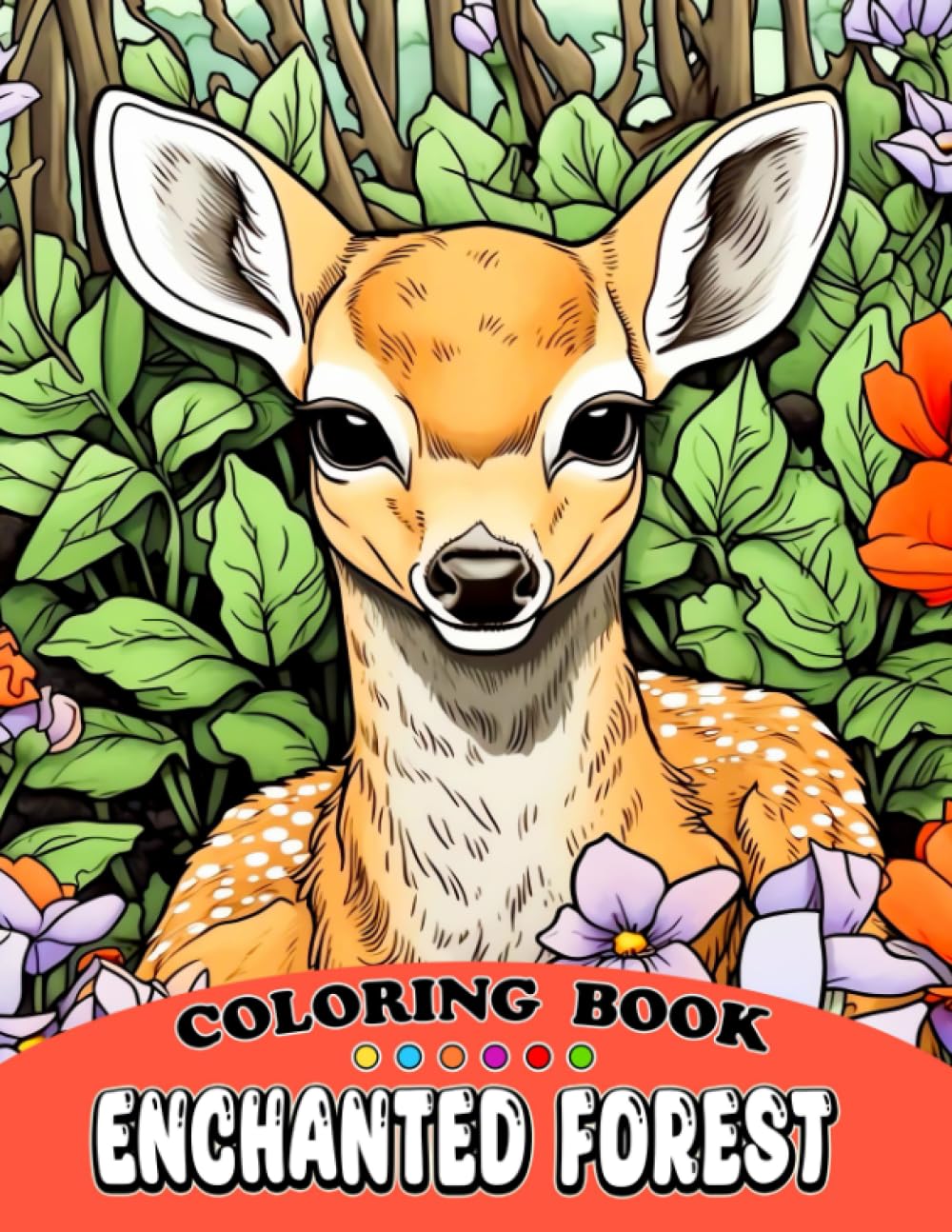 Enchanted Forest Coloring Book: A Magical Coloring Book for Kids ...