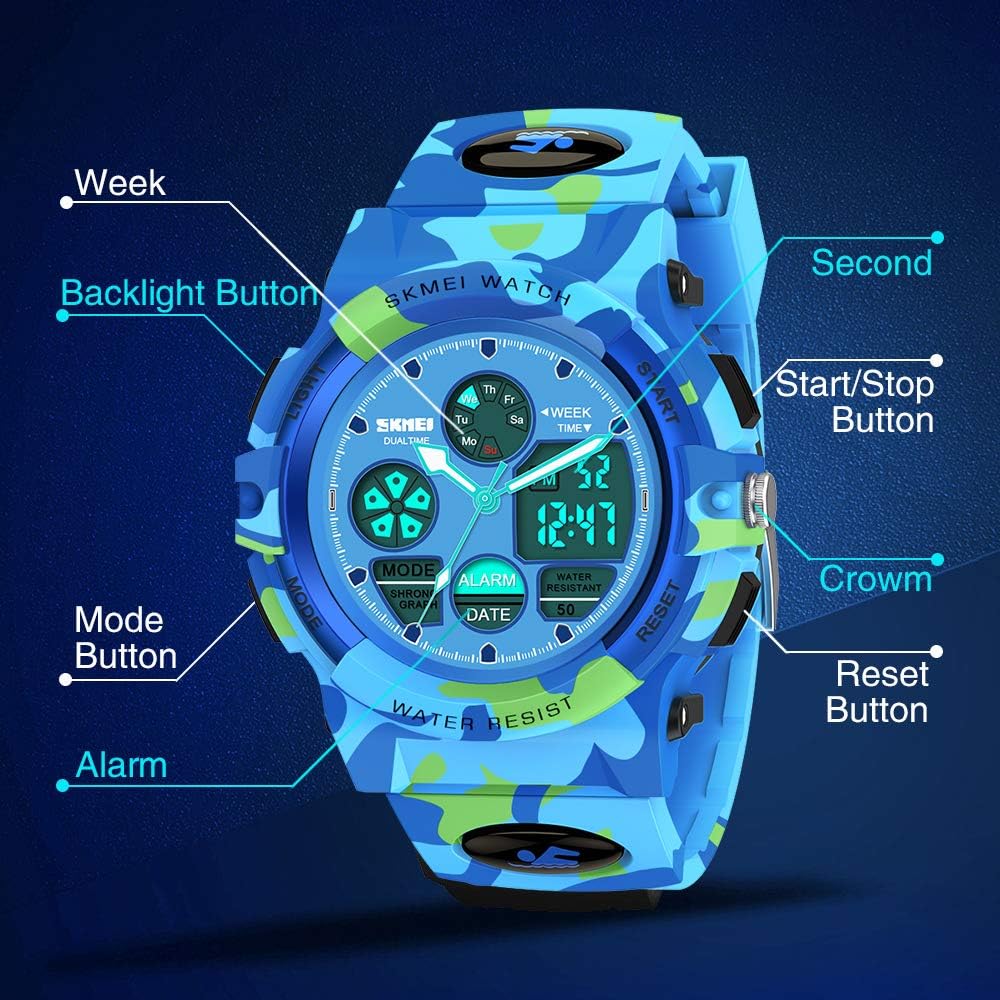 Amazon SYOKZEY Kids Watches For Boys Ages 5 15 Waterproof Sports amazon-syokzey-kids-watches-for-boys-ages-5-15-waterproof-sports