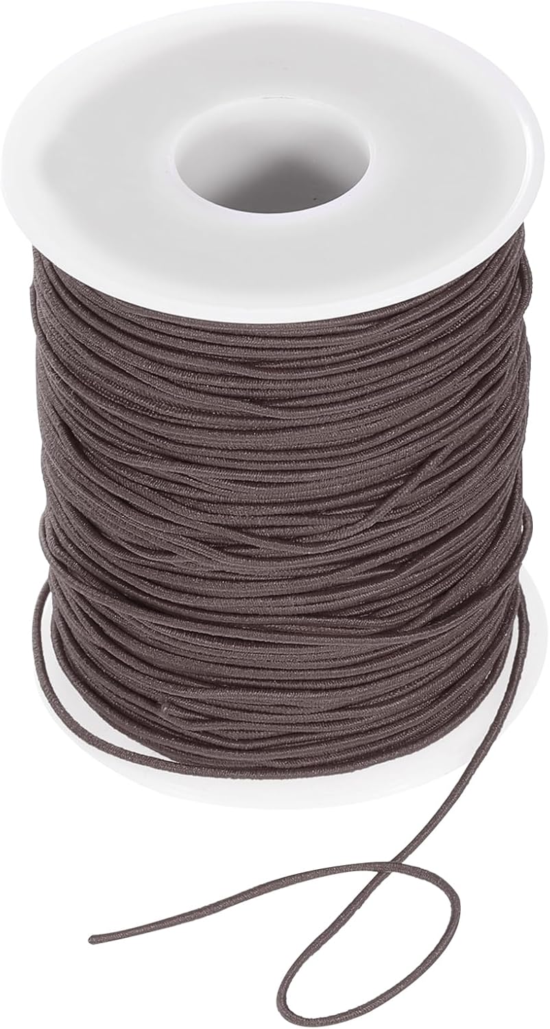 Amazon.com: uxcell 1mm Elastic String Cord Elastic Thread Beading ...