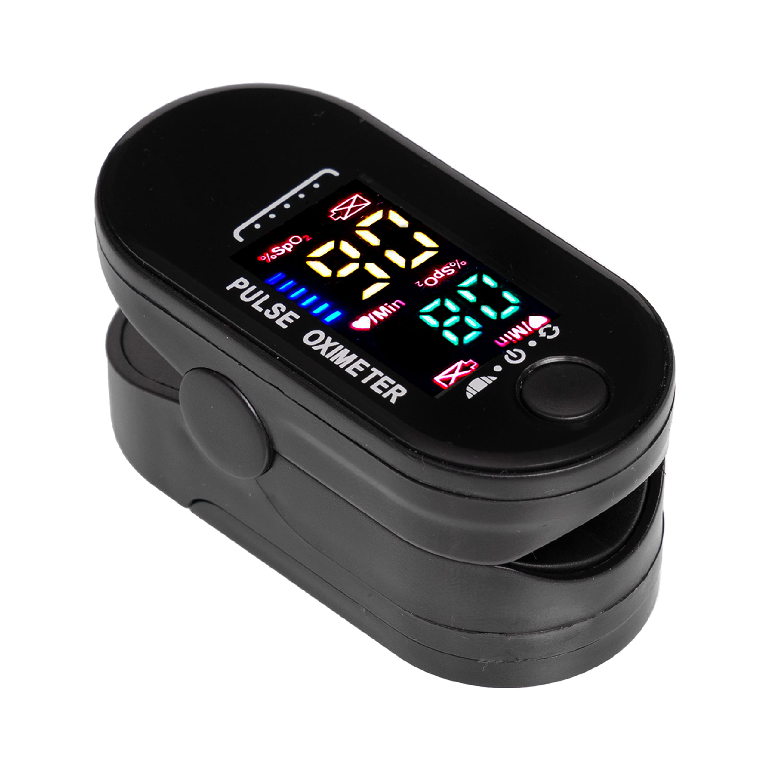 Buy Pulse Oximeter Fingertip with Led,Blood Oxygen Monitor,Oxygen ...