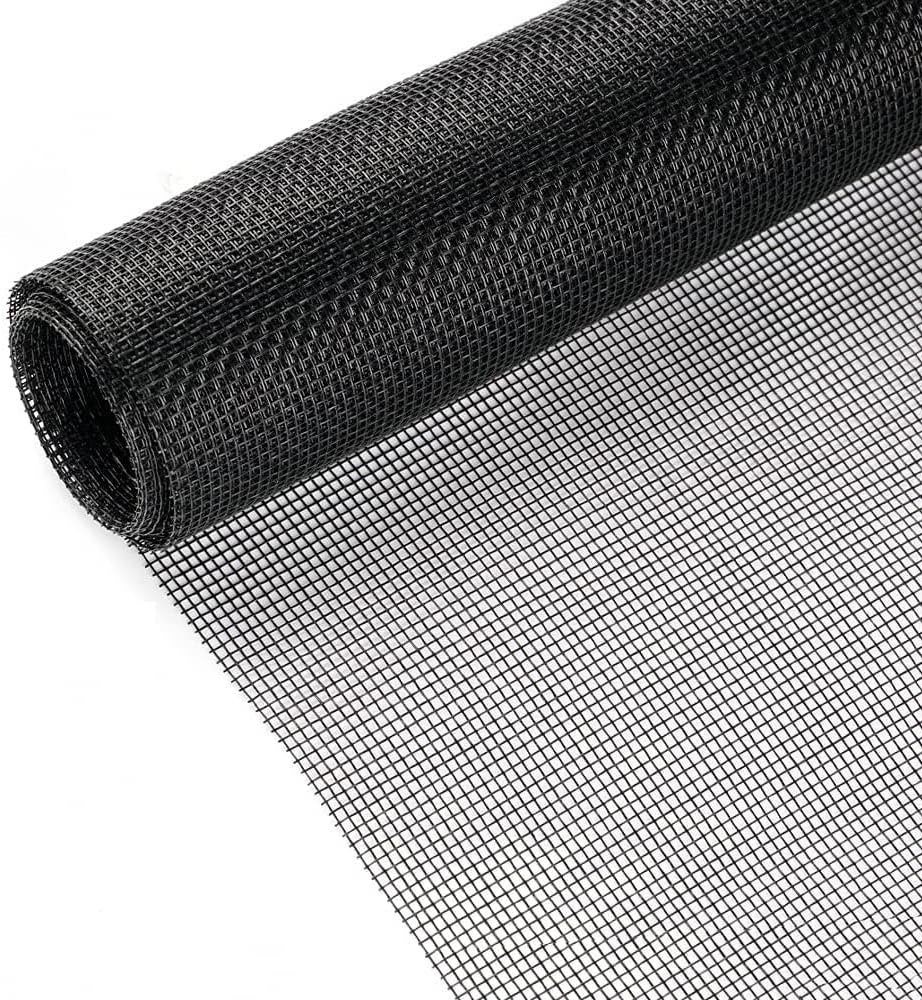Fiberglass Window Screen Mesh 48” x 100” Black Nepal | Ubuy