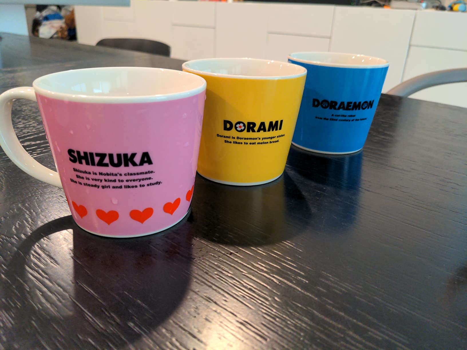 Amazon.com: 金正陶器(Kaneshotouki) Doraemon 009135 Shizuka Face Mug, M ...