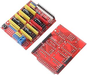 V3 Engraver 3D Printer CNC Shield Expansion Module Board A4988 Driver Board fit Arduino : Amazon ...