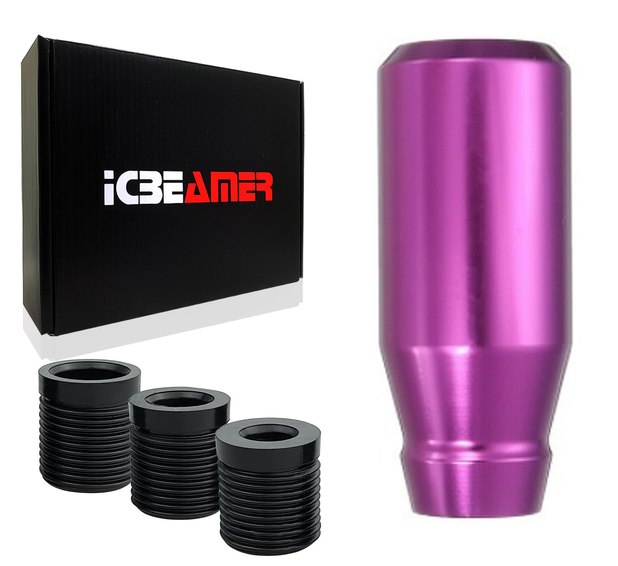 Amazon.com: ICBEAMER Purple Aluminum Shift Knob | Fits Automatic and 4 ...
