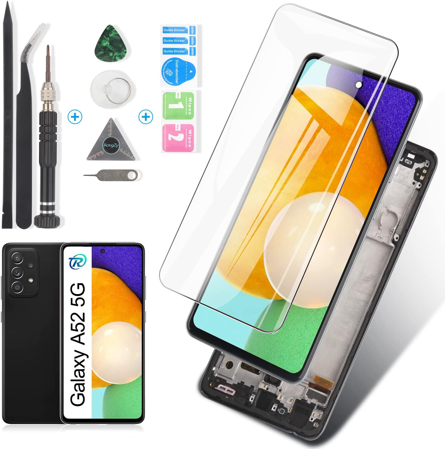 Amazon.com: Screen for Samsung Galaxy A52 5G Screen Replacement for ...