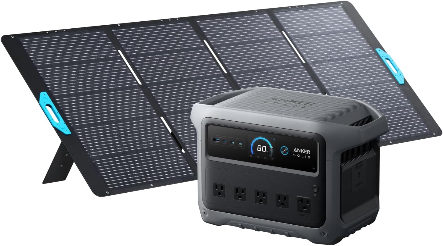 Amazon.com : Anker SOLIX C1000 Gen 2 Portable Power Station with 400W ...