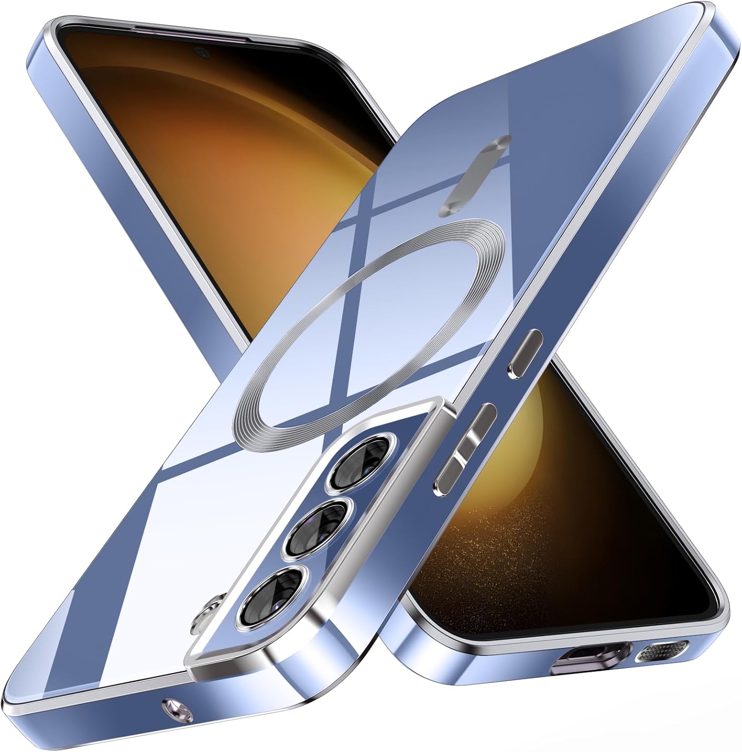 Amazon.com: YSLBWLE for Galaxy S22+ / S22 Plus Case,[Compatible with ...
