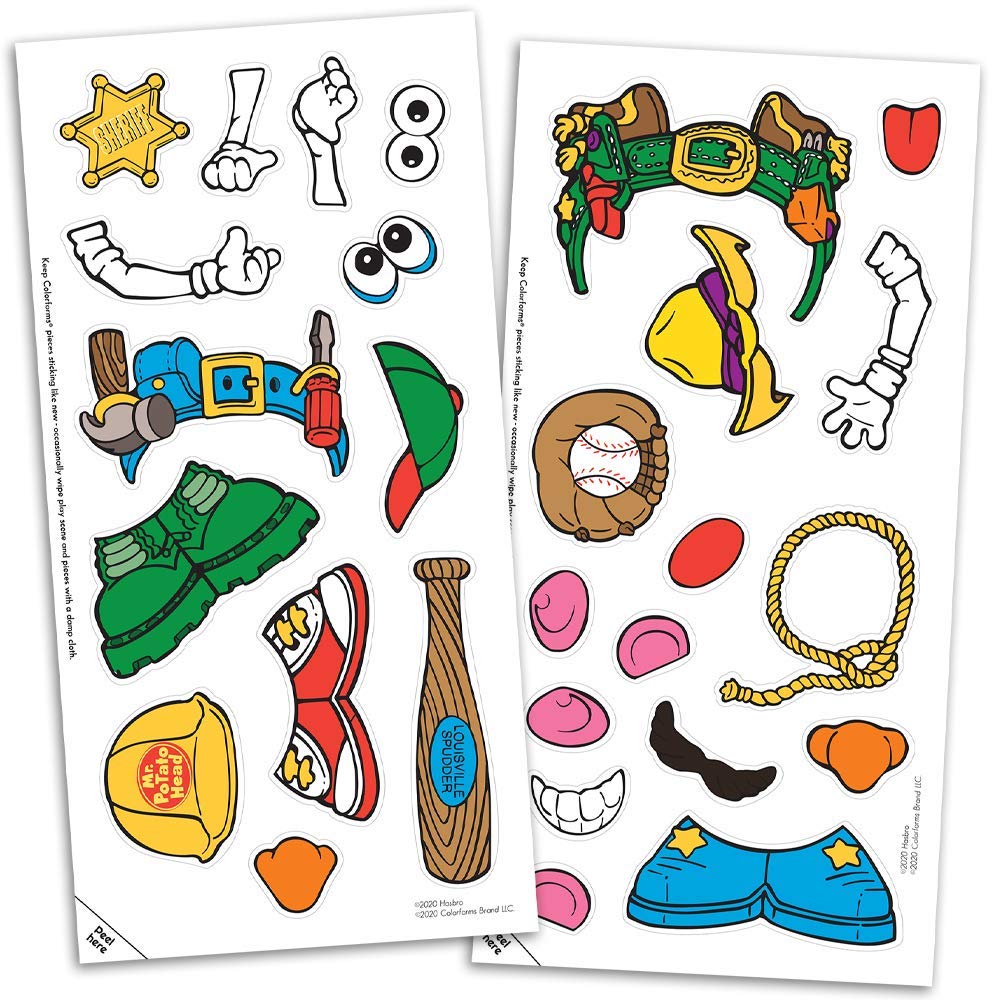 Mr Potato Head Parts Printables Blank Mr Potato Head (Mr Potato