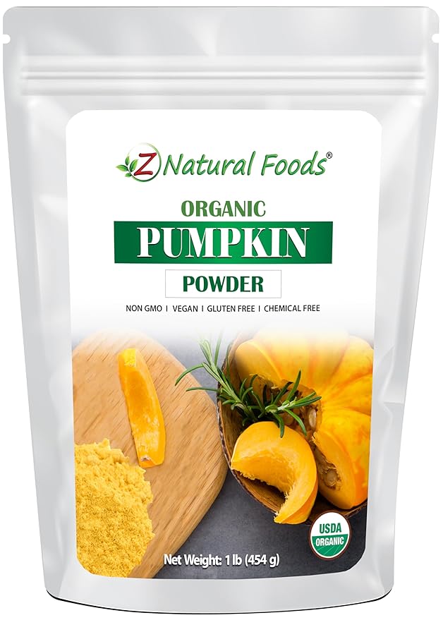 Amazon.com : Z Natural Foods Organic Pumpkin Powder - Pure Powdered ...