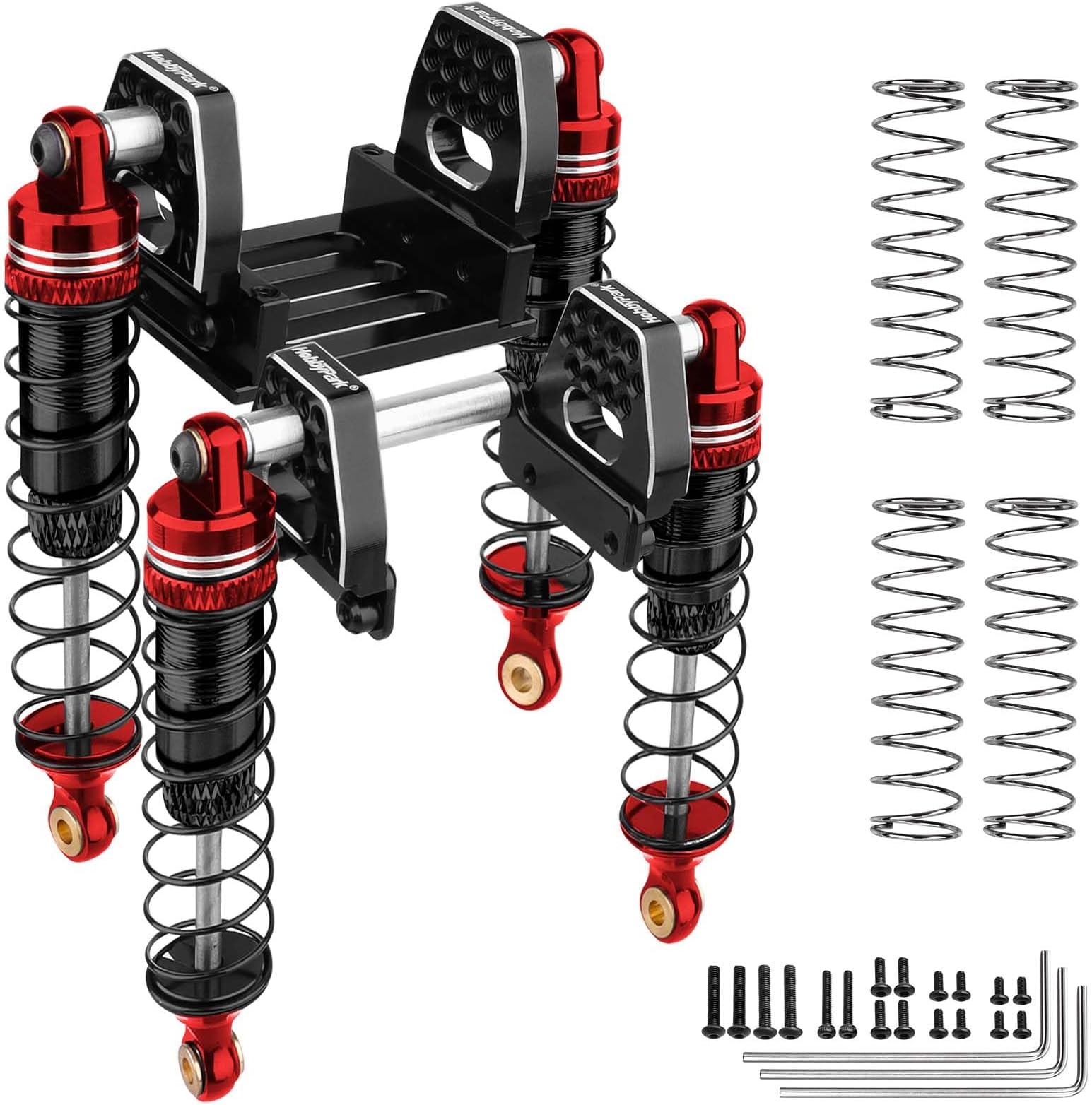 Amazon.com: HobbyPark 59mm Aluminum Shocks for TRX4M 1/18 Crawler Shock ...